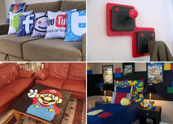 Como fazer uma Decoração Geek para Sala? - Casa Pré-Fabricada