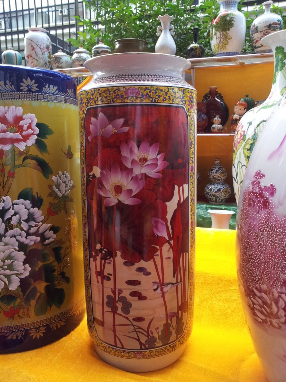 Vasos Chineses para Decoração - Casa Pré-Fabricada
