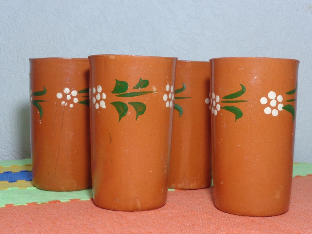 Decorações com Vasos de Barro - Casa Pré-Fabricada